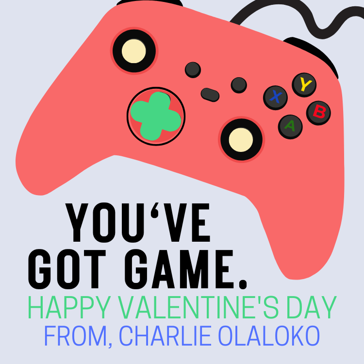 Gamer Valentines Tag – Scribbled Designs